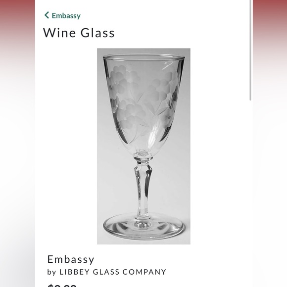 Libbey | Dining | Libbey Glassesembassy Wine Glass By Libbey Glass ...